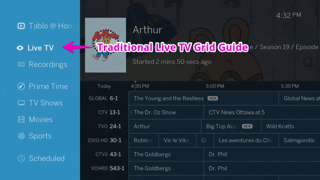 How to Set Recordings on Your Tablo OTA DVR - Tablo TV