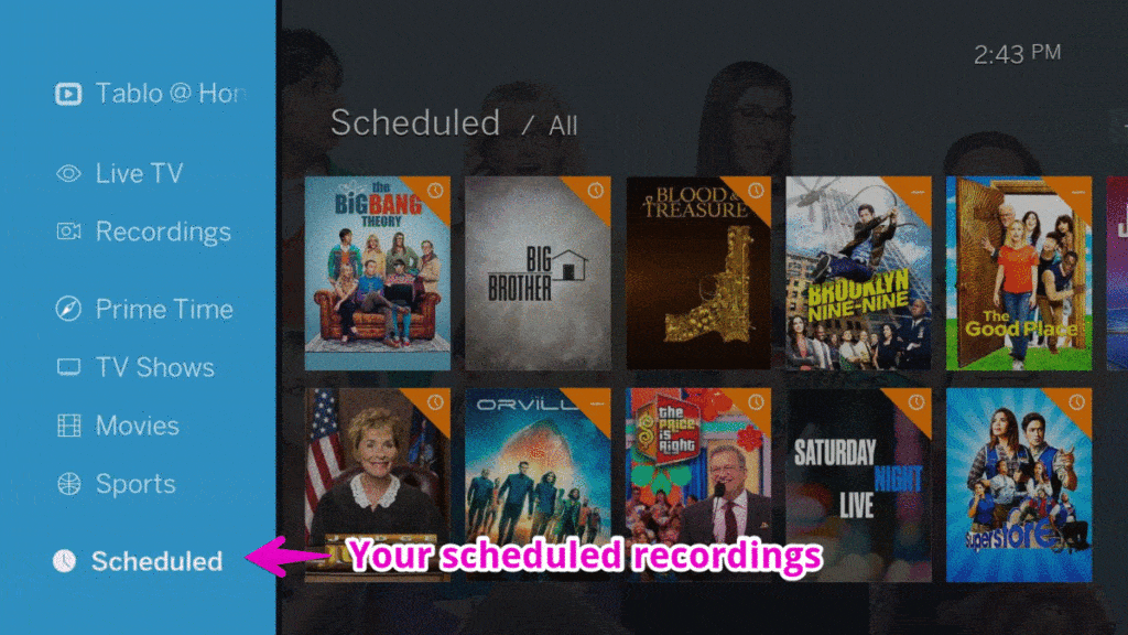 How to Set Recordings on Your Tablo OTA DVR - Tablo TV