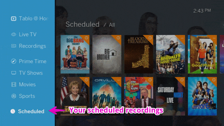 How to Set Recordings on Your Tablo OTA DVR - Tablo TV