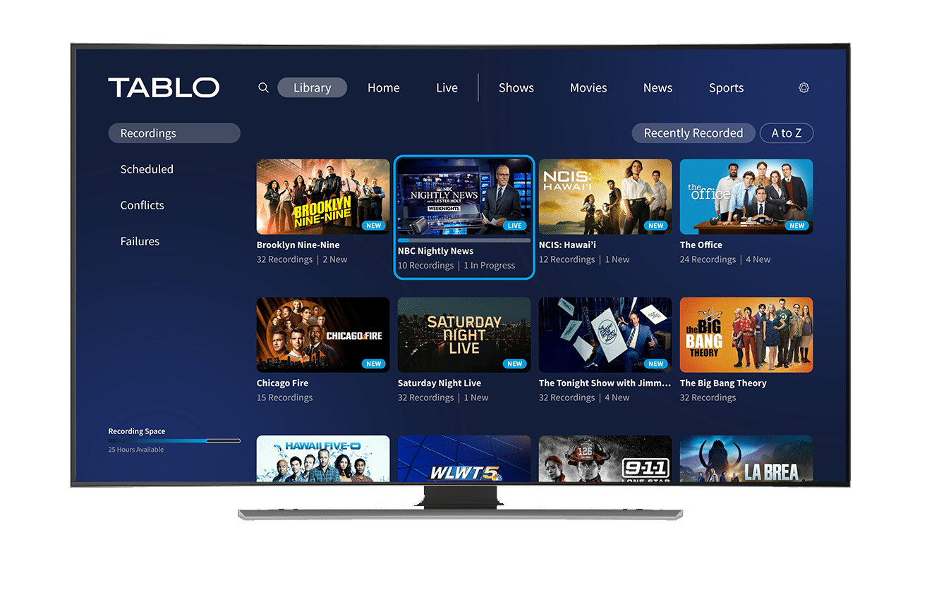 Tablo App Interface Features - Tablo TV
