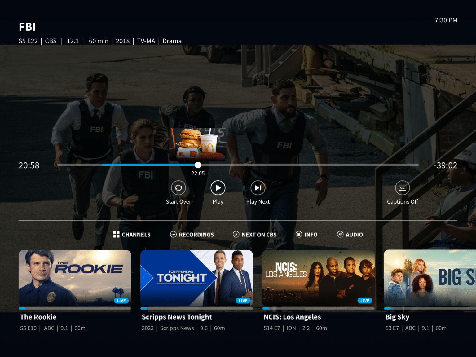 Tablo on Android OS - Tablo TV