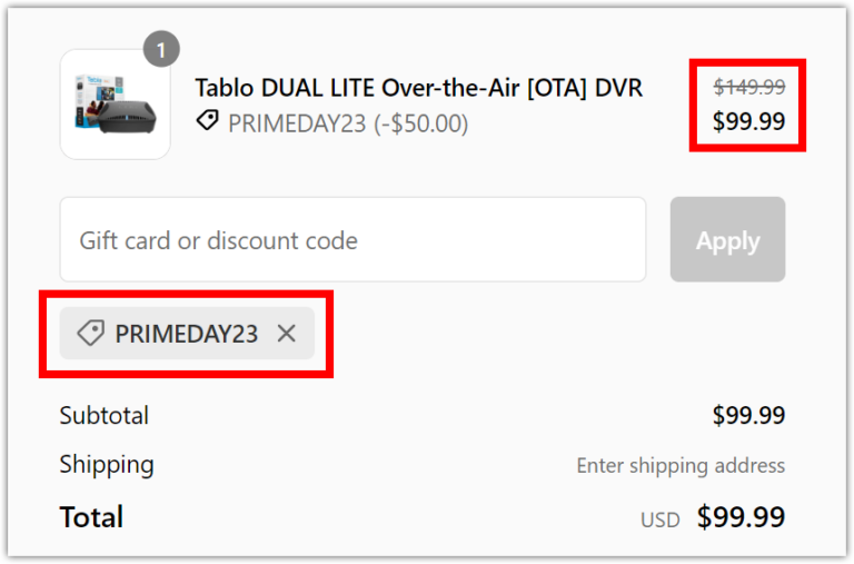 Amazon Prime Day: Save Big on the Tablo DUAL LITE DVR for Antennas ...