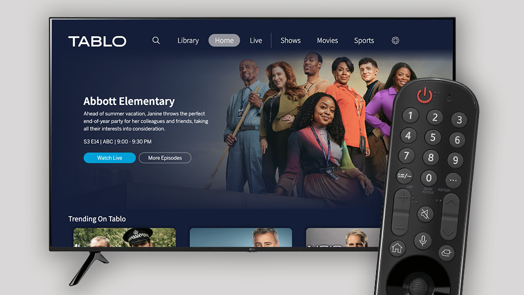 Tablo on LG webOS - Tablo TV