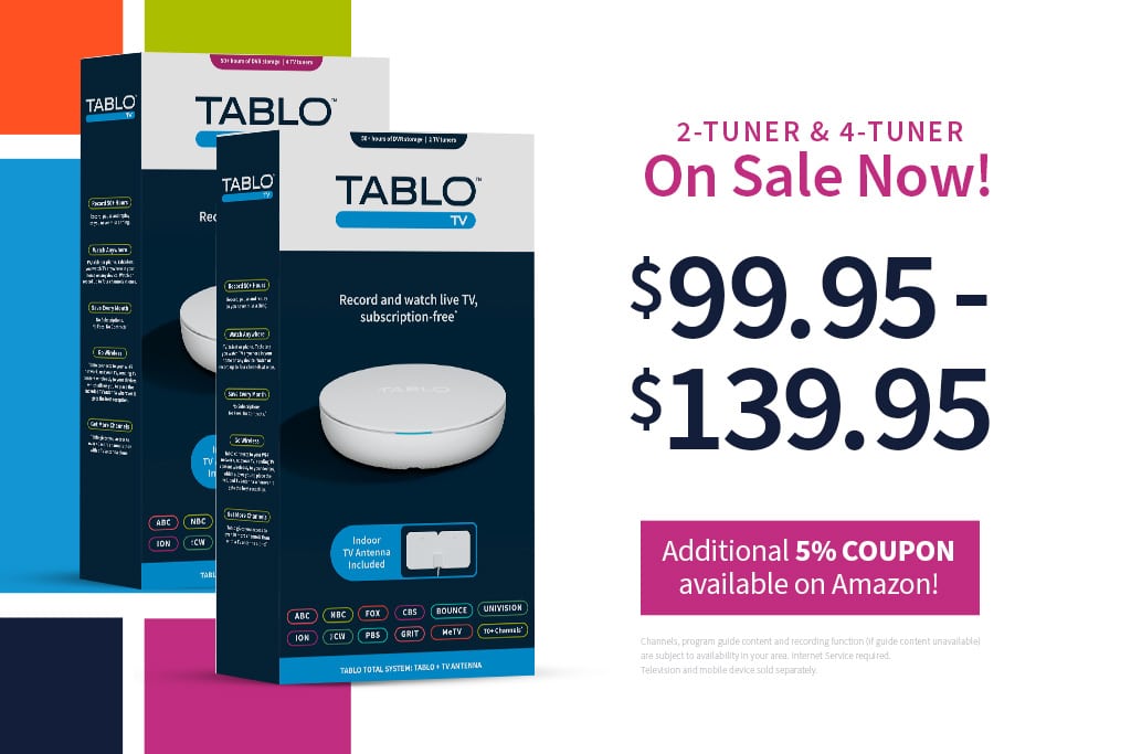 Enjoy Amazon Prime Day Deals on Tablo Whole-Home DVRs - Tablo TV