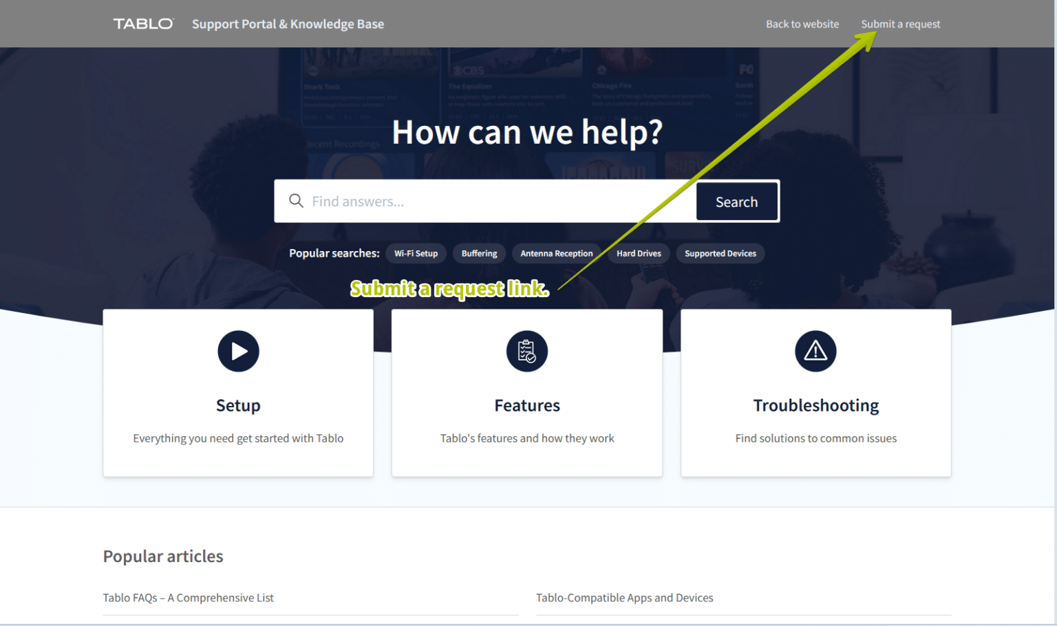 Tablo Q&A - Where to Find Tablo Help - Tablo TV